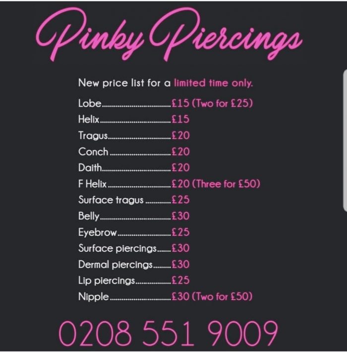 PINKY PIERCINGS | prophecy tattoo studio